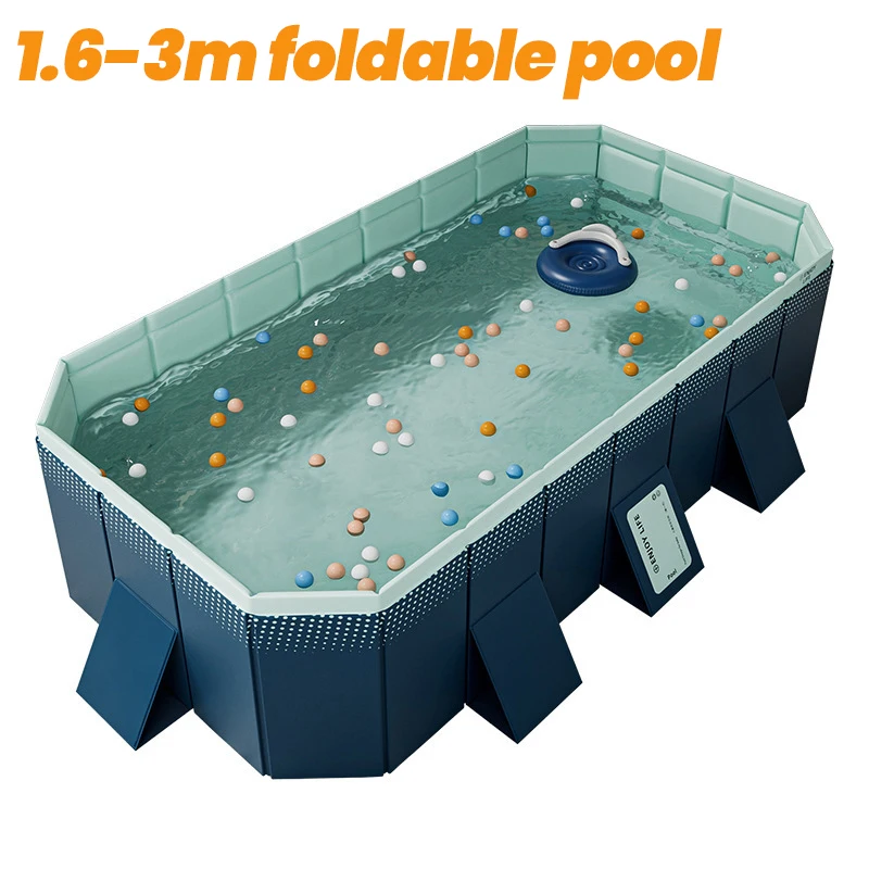 1-6-3M-Foldable-Swimming-Pool-Large-Pools-for-Family-Summer-Outdoor ...