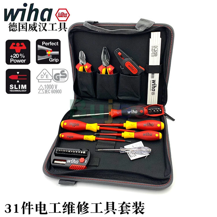 Wiha Conjunto de Ferramentas Eletricista Multi Color, Aumenta a Sua ...