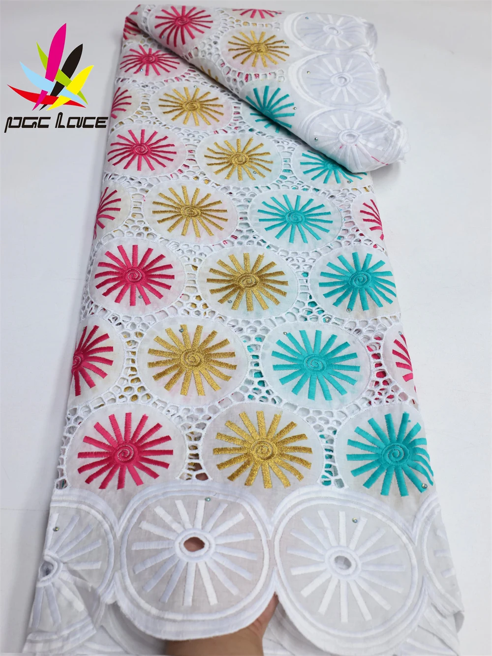 PGC-Swiss-Voile-Lace-in-Switzerland-African-Dry-Lace-Fabric-For-Wedding ...