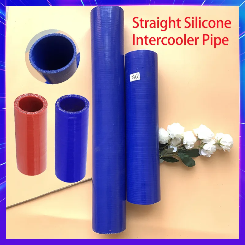 ID-16-100mm-Straight-Silicone-Intercooler-Tube-Pipe-Coolant-Hose-High ...