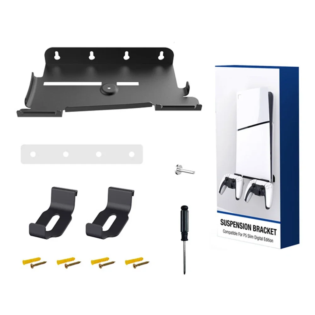 Wall-Mount-Kit-Console-Stand-with-Controller-Holder-Game-Console-Base ...