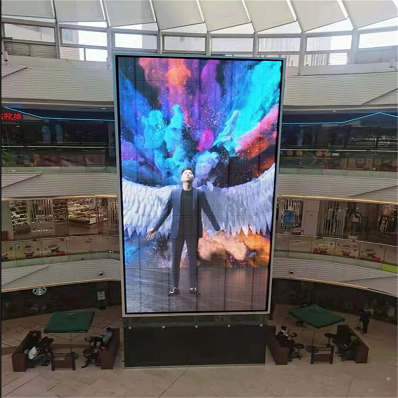 Clear-Transparent-3D-LED-Screen-para-TV-Wall-Indoor-Mesh-Curtain ...