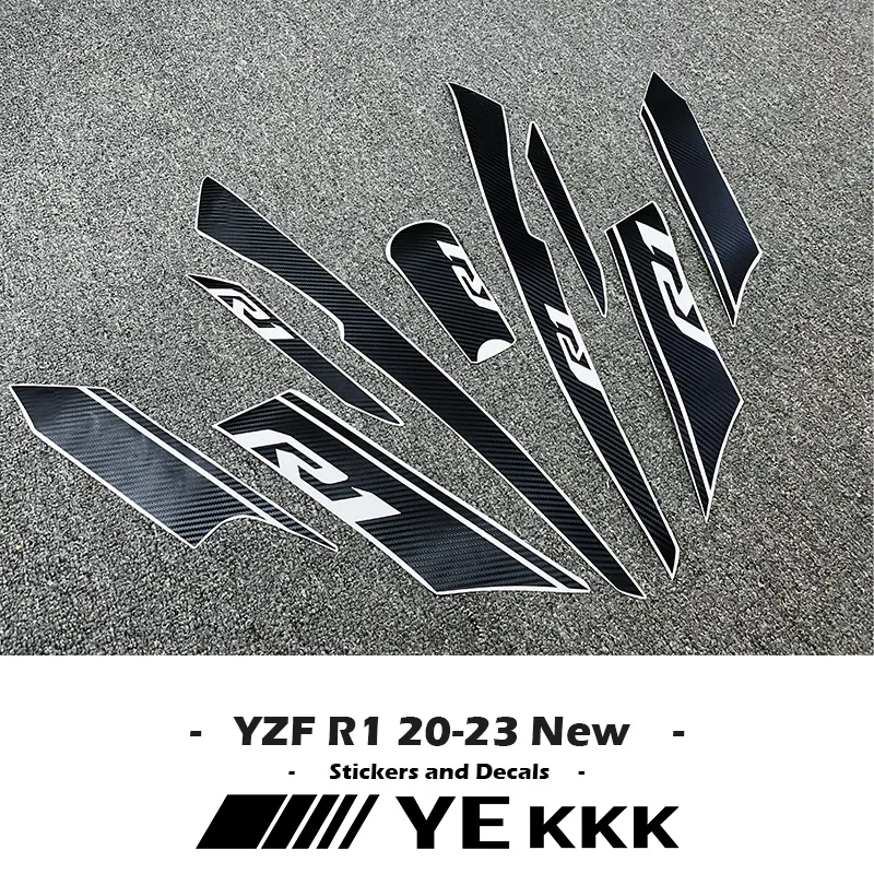 Carbon-Fiber-For-YAMAHA-YZF-R1-YZF-R1M-YZF-R1S-2023-2020-Fairing-Shell ...