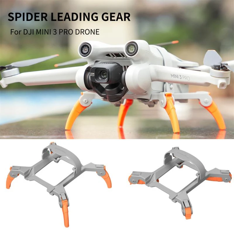 For Dji Mini 3 Pro Landing Gear Foldable Extension Legs Protective ...