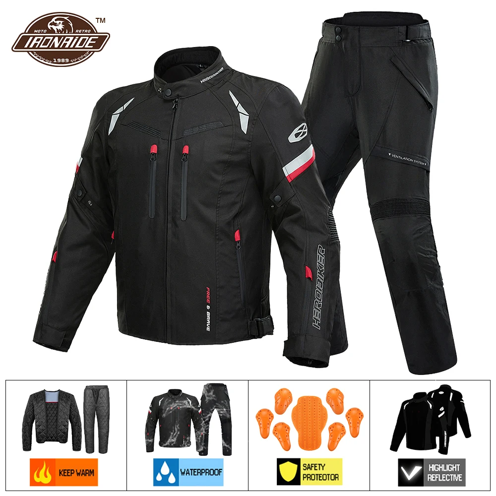 Jaqueta-imperme-vel-motocicleta-para-homens-Wearable-equita-o-Racing ...