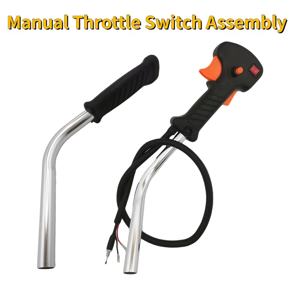 Manual-Throttle-Switch-Assembly-for-Gasoline-Brush-Cutter-Grass-Trimmer ...