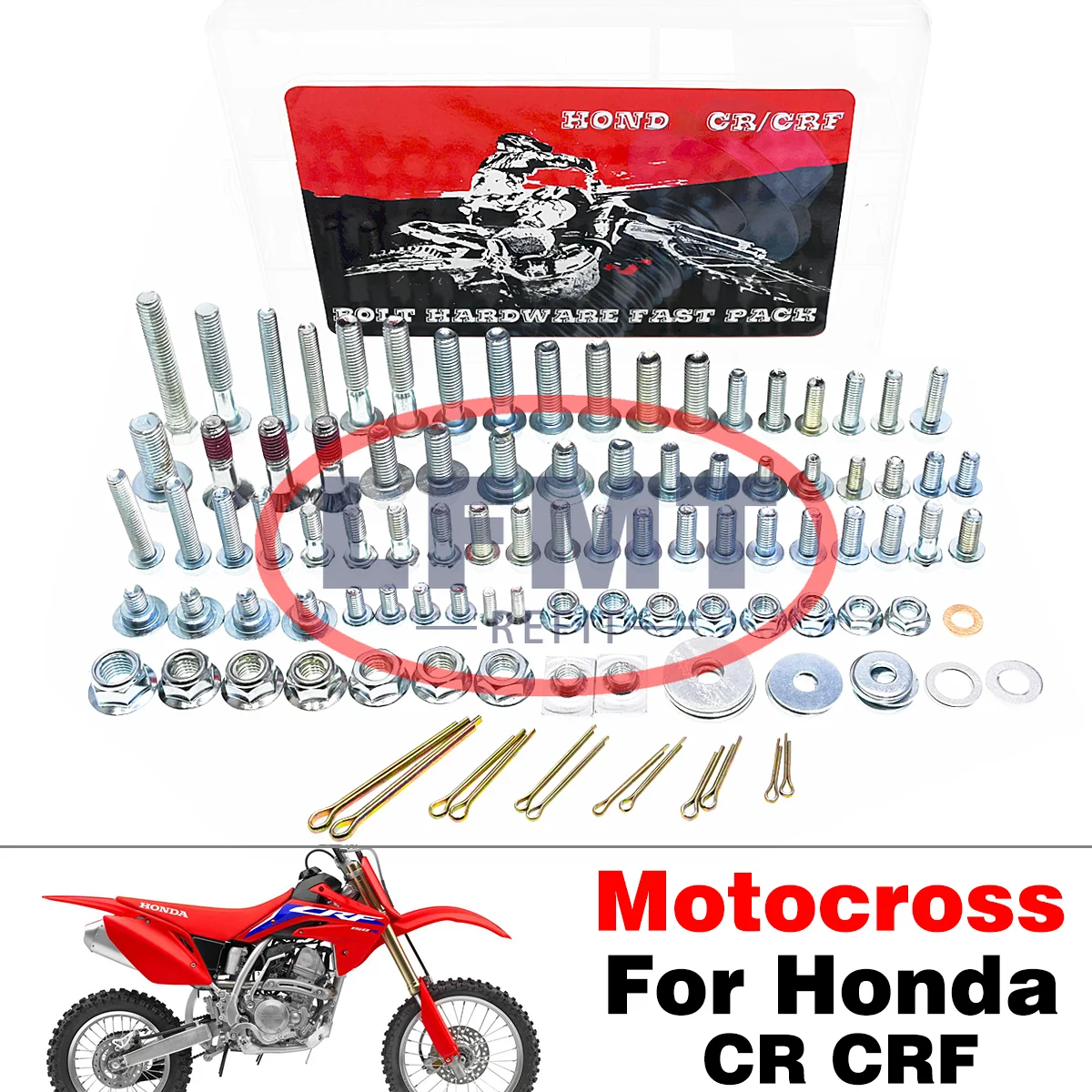 Motorcycle-screw-Hardware-Bolt-Full-Plastics-Fastener-Kit-For-HONDA-CR ...