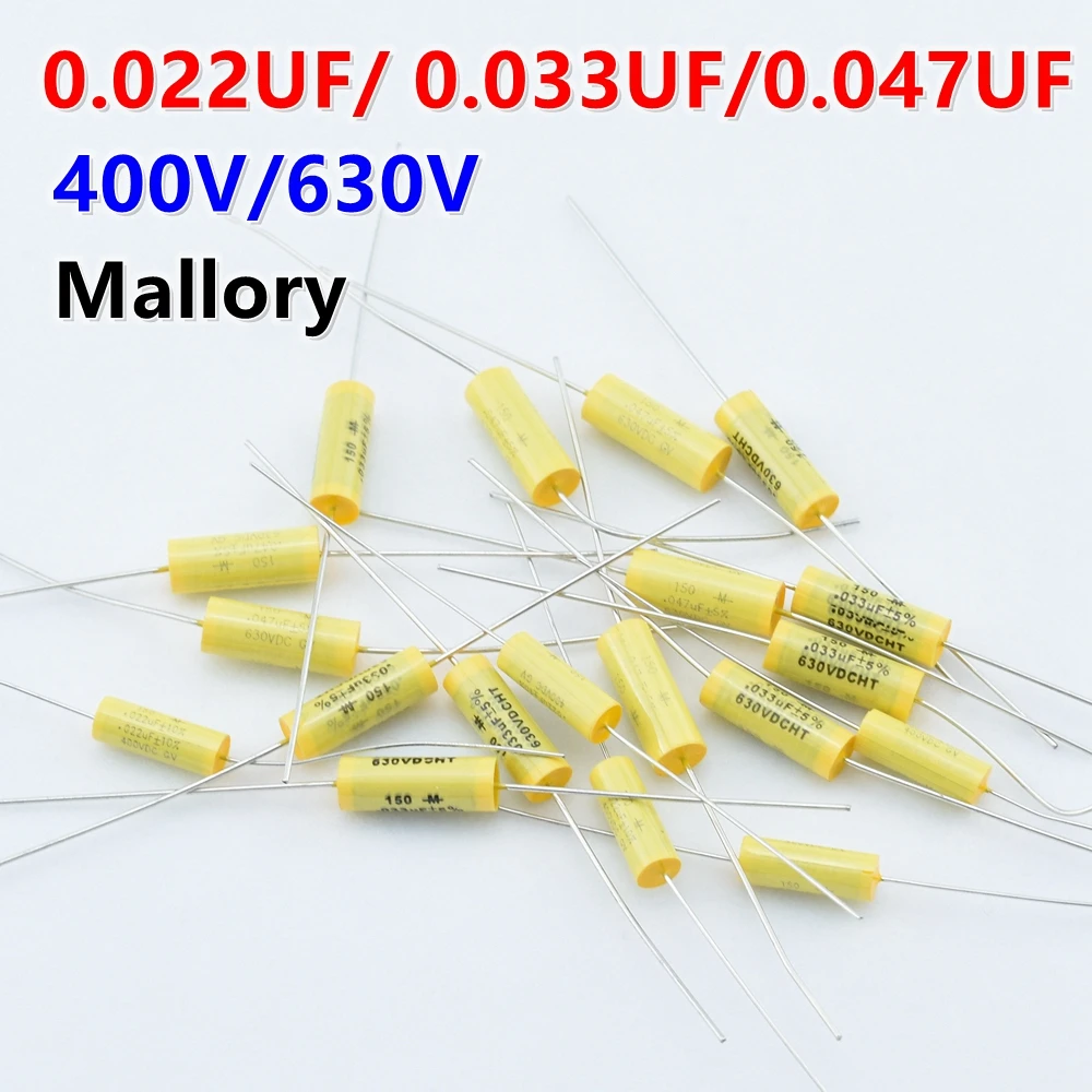 1-Piece-400V-630V-Mallory-0-022UF-0-033UF-0-047UF-Tone-Cap-Capacitor ...