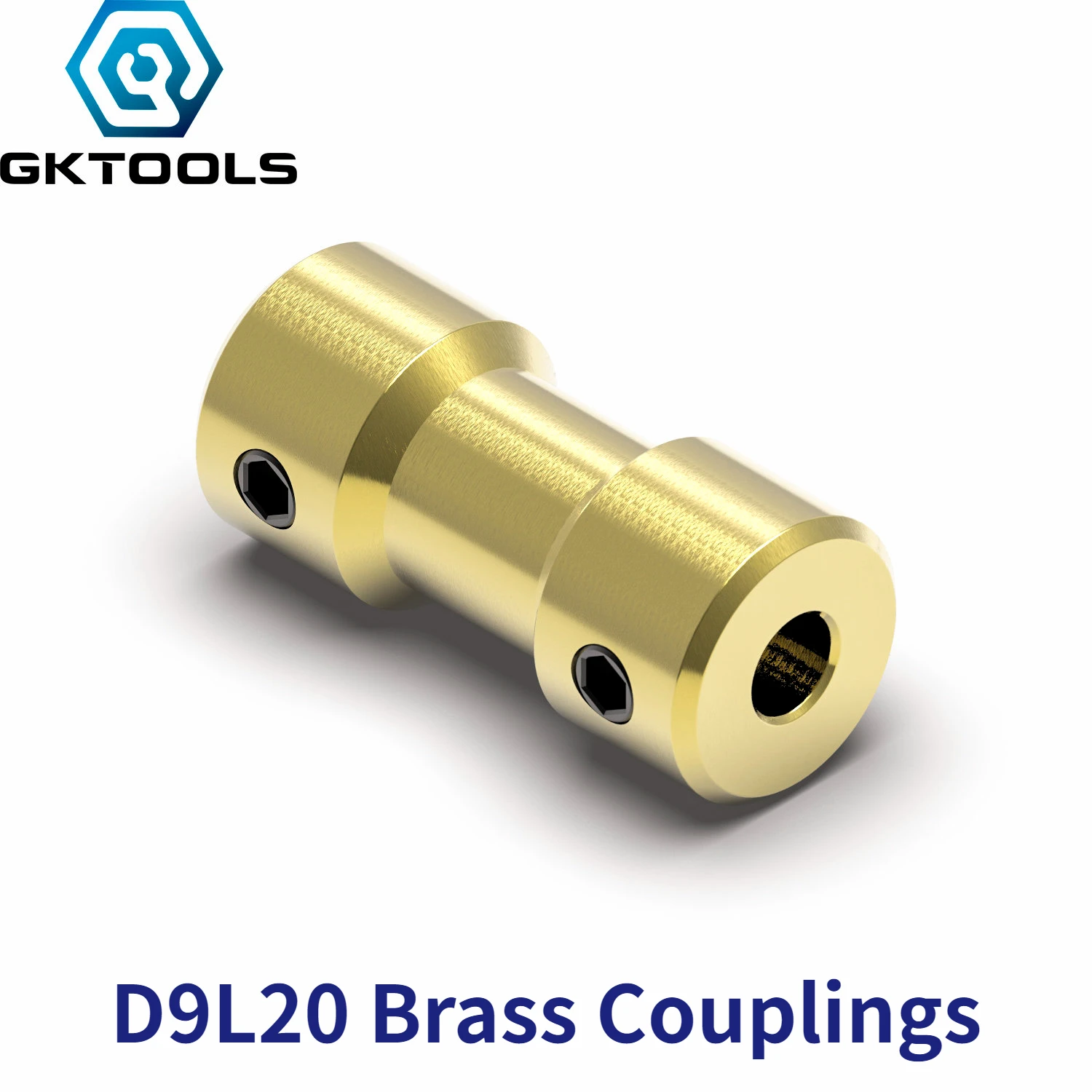 GKTOOLS D9L20 2mm/2.3mm/3mm/3.17mm/4mm/5mm/6mm Brass Flexible Motor ...