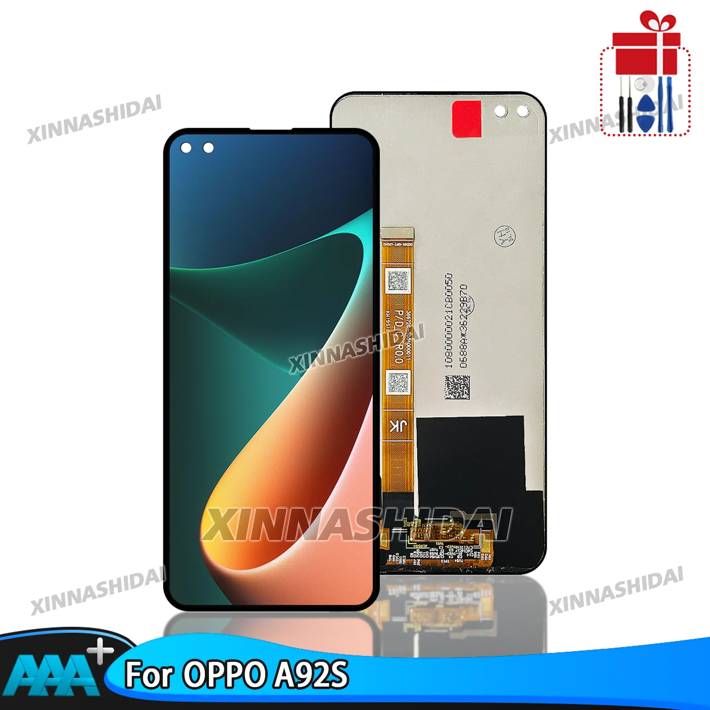 Display For OPPO A92S LCD Display Touch Screen Digitizer Assembly ...