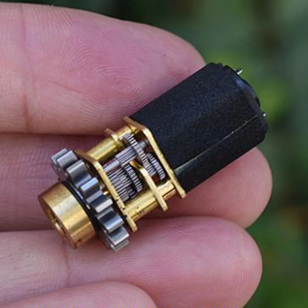 Micro N20 High Torque Gear Motor Engine DC 3V 6V 5V Slow Speed Micro ...