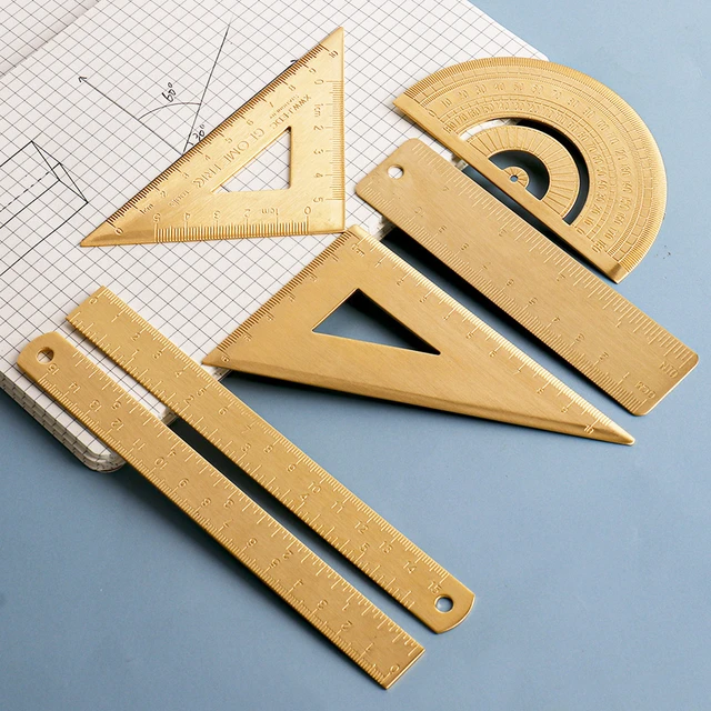 Metal Triangle Ruler