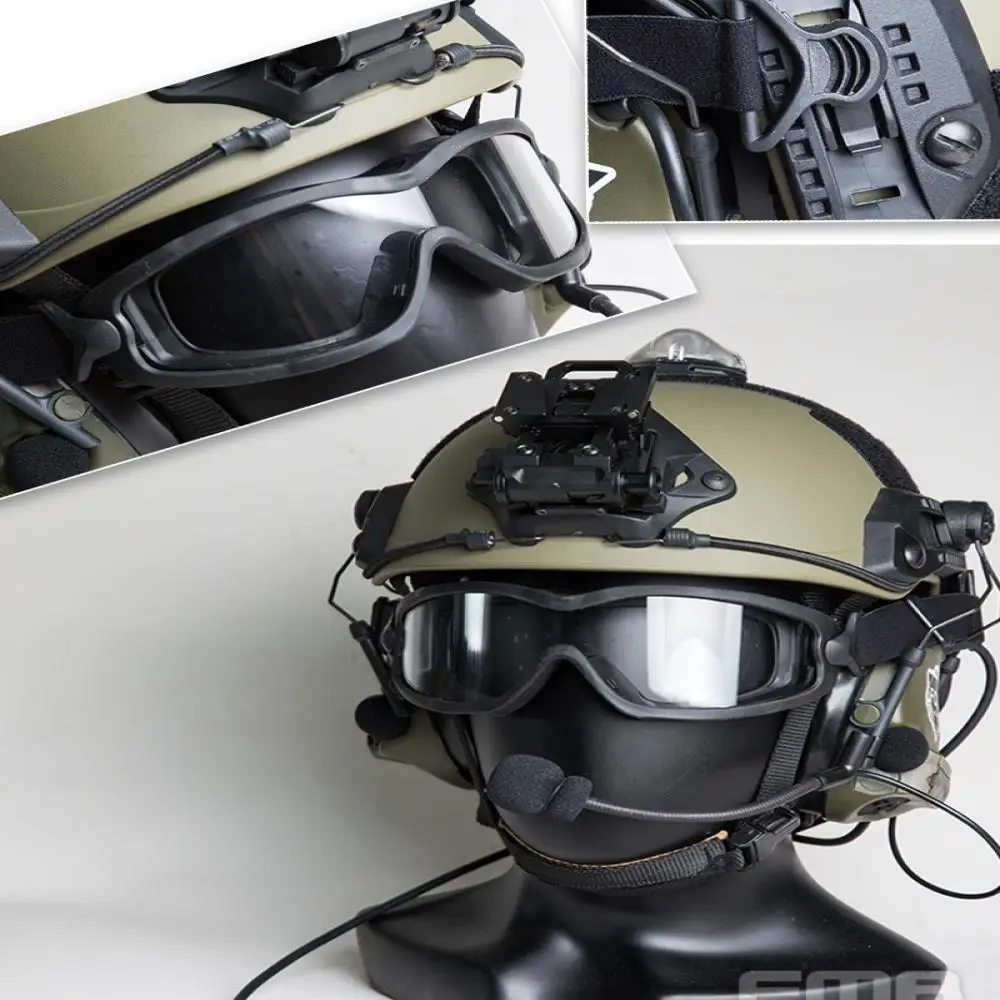 FMA-Tactical-Goggles-Single-double-Anti-Fog-Wind-high-Strength-Hardened ...
