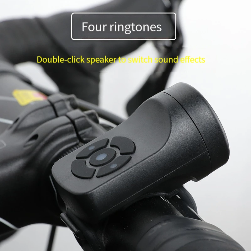 Bike-Accessories-USB-Rechargeable-Bicycle-Motorcycle-Electric-Bell-Horn ...