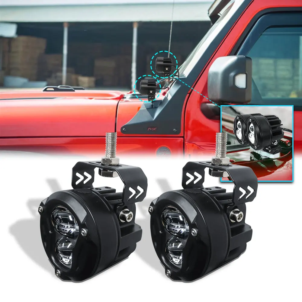 Motorcycle-Laser-Headlight-High-Beam-White-120W-24000Lm-Yellow-For-Car ...