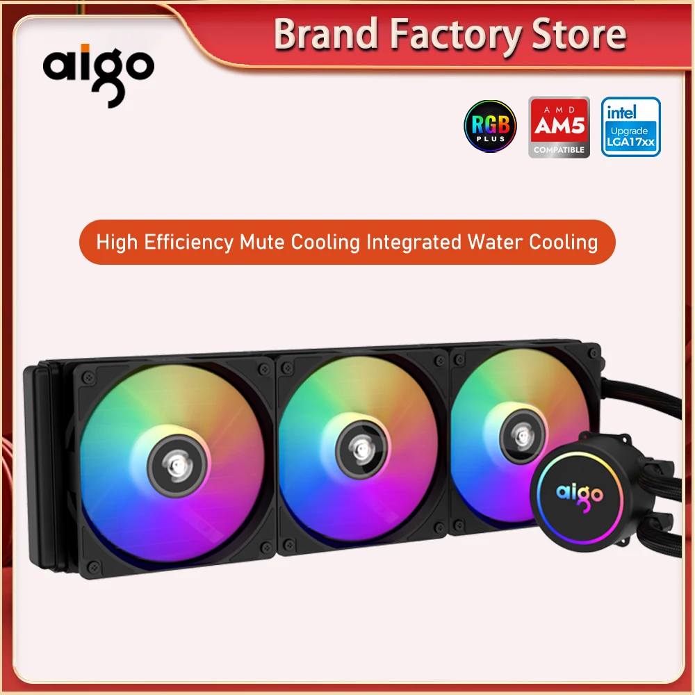 Aigo-Water-Cooling-PC-Computer-CPU-Cooler-ARGB-Water-Cooler-Heatsink ...