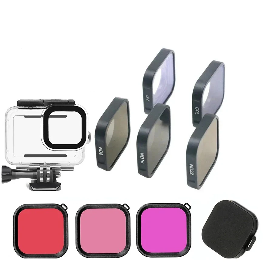 For GoPro Hero 13 12 Filter ND 8 ND16 ND32 CPL Lens Filter Protective ...