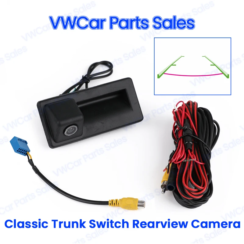 CVBS-Rear-View-Reversing-Camera-Classic-Trunk-Switch-Handle-Green ...