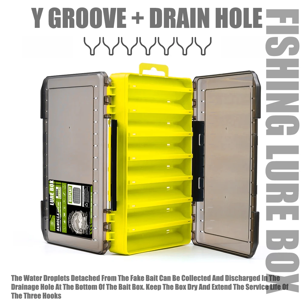 SAMOLLA Double-Sided Compact Tackle Box – OUTFITTERS PURSUIT