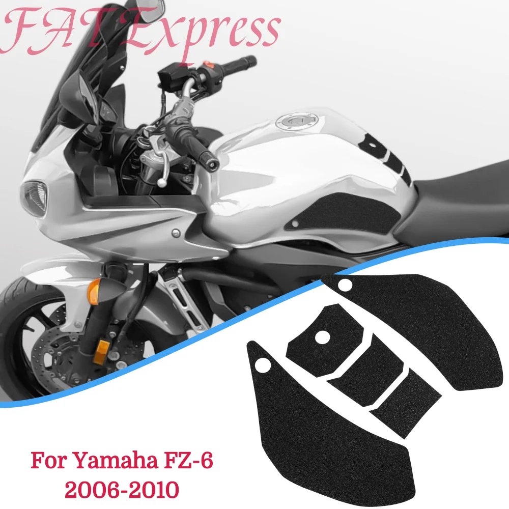 2008 2009 FZ6 Tank Pad Protector For Yamaha FZ-6 FZ 6 2007-2010 ...