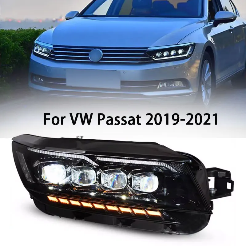 For-Volkswagen-19-21-Passat-headlight-assembly-modified-LED-daytime ...