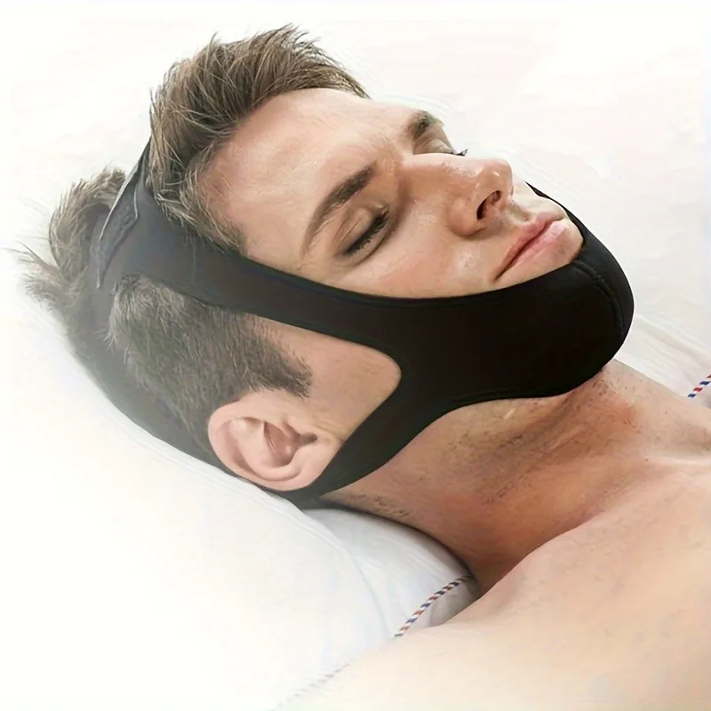 Anti Snoring Chin Strap , Chin Strap for Snoring, Breathable ...