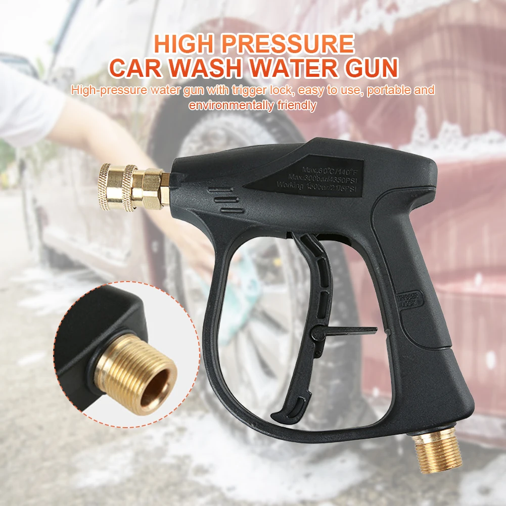 1Pc-Car-Wash-Jet-16MPa-Black-Lance-Cannon-Spray-Copper-Soap-Gun-Sprayer ...