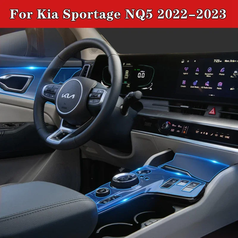 For-Kia-Sportage-NQ5-2022-2023-Car-Interior-Center-Console-Transparent ...