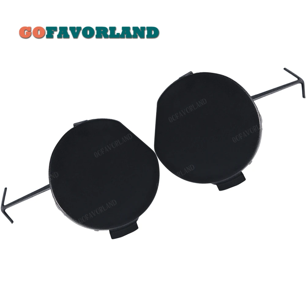 페어 앞 좌측 오른쪽 범퍼 견인 후크 아이 커버 캡 플라스틱 도색되지 않은 53285 05903 53286 05903 ...