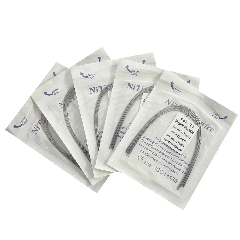 10pcs-pack-Dental-Arch-Wires-Orthodontic-Super-Elastic-NITI-Round ...