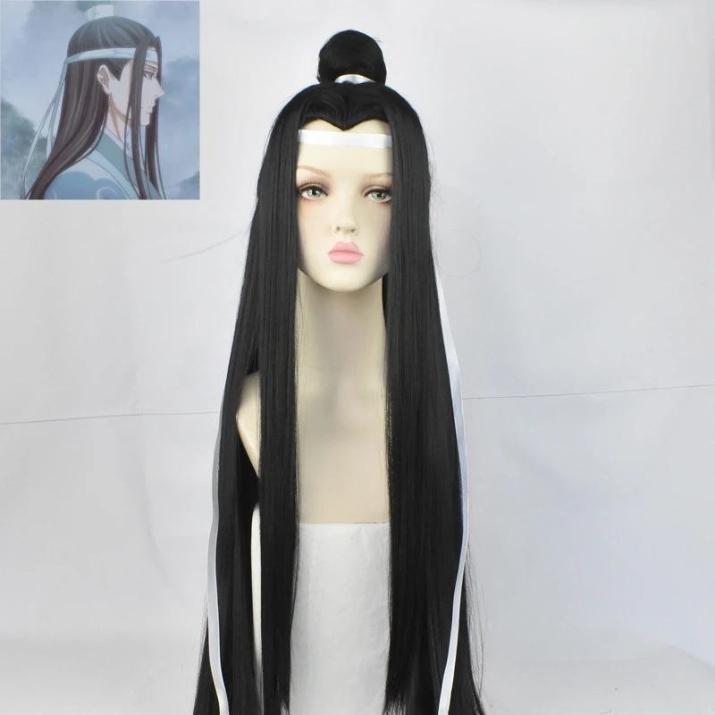 Anime Mo Dao Zu Shi Lan Wangji Wig The Untamed Lan Zhan Cosplay Wig The ...