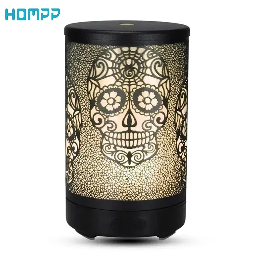 Metal-Diffuser-Essential-Oil-Aroma-Diffuser-Skeleton-Ultrasonic-with-7 ...