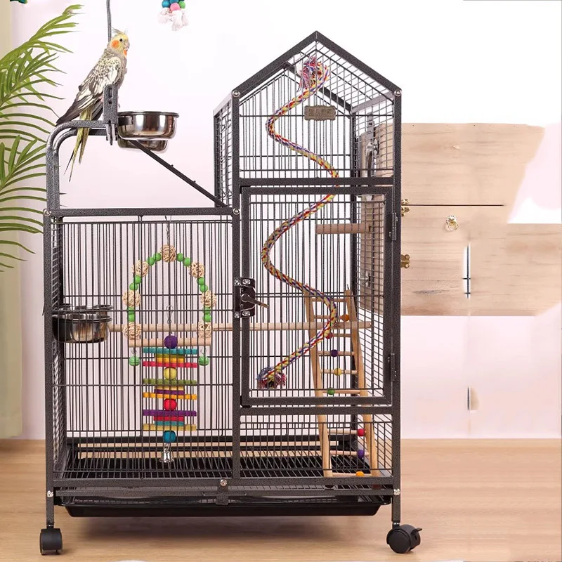 Decorative-Bird-Cages-Outdoor-Aesthetic-Large-Cage-For-Parrots-Garden ...