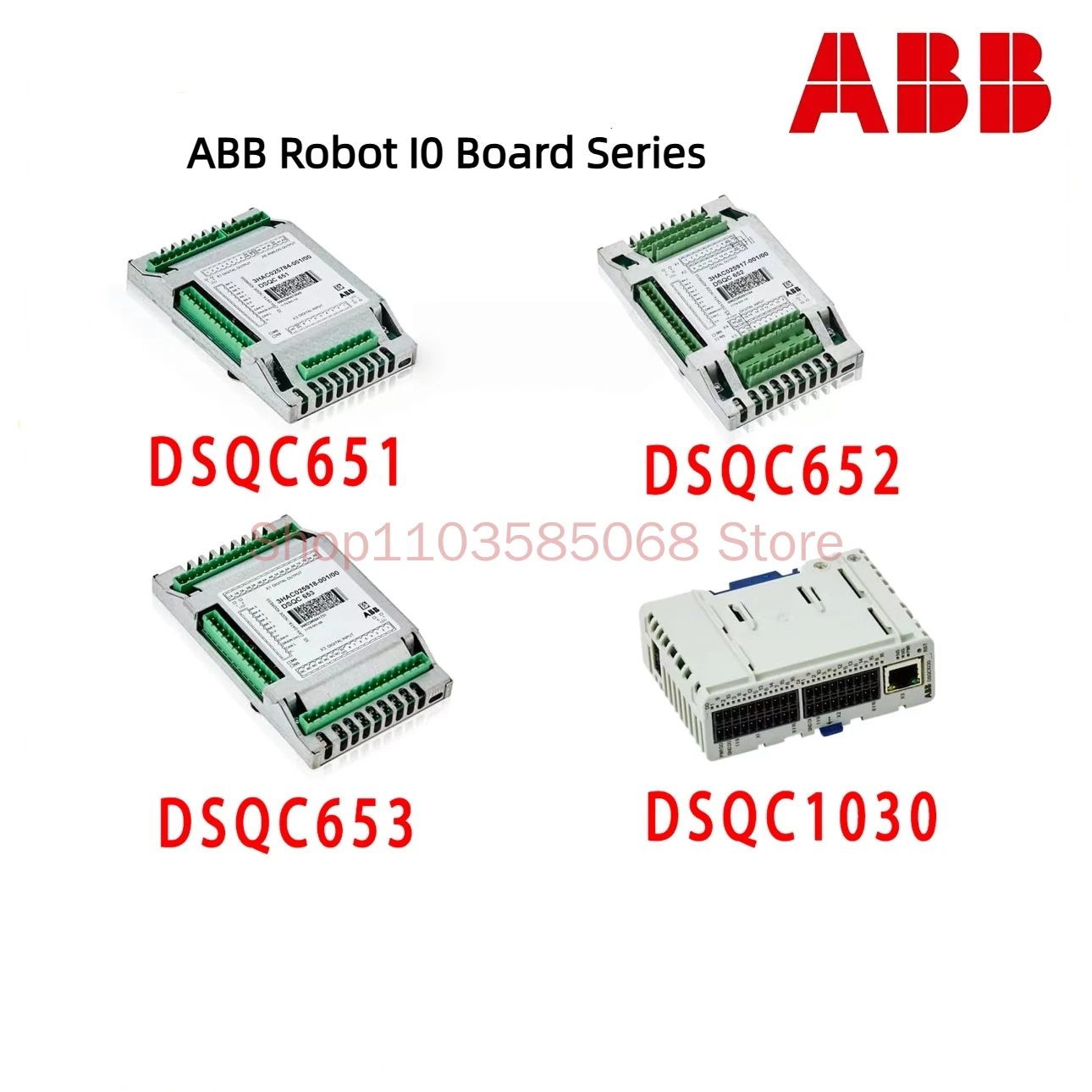 ABB Robot DSQC652 DSQC1030 DSQC651 DSQC653 Control Cabinet IO Board ...