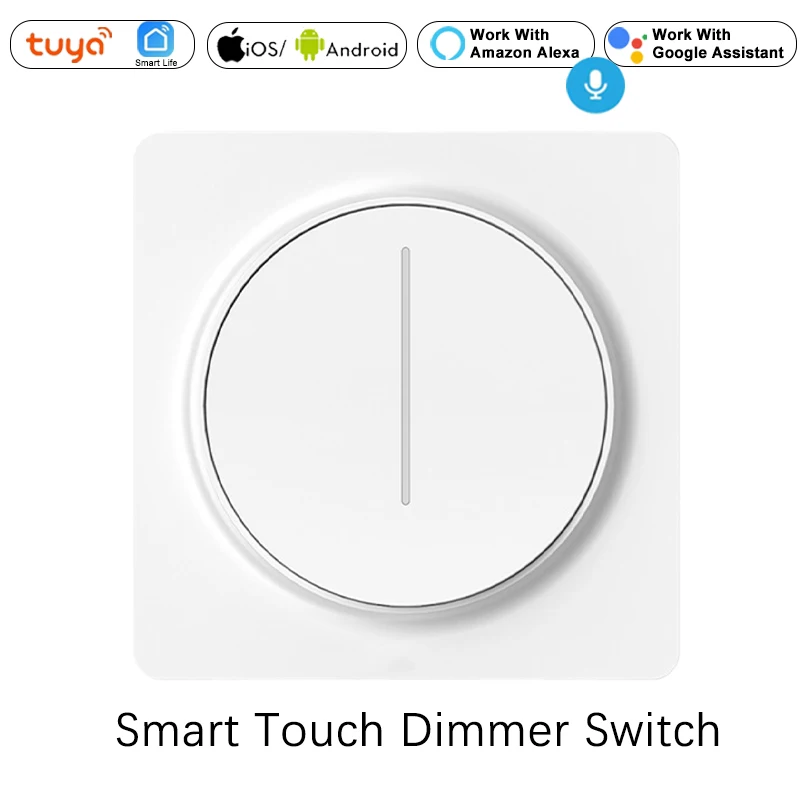 Tuya-Smart-Zigbee-Wifi-Dimmer-Light-Switch-EU-Touch-Dimming-Panel-Wall ...