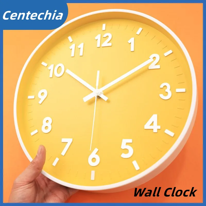 Wall-Clock-Wall-Mounted-Living-Room-Clock-Creative-Home-Decoration ...