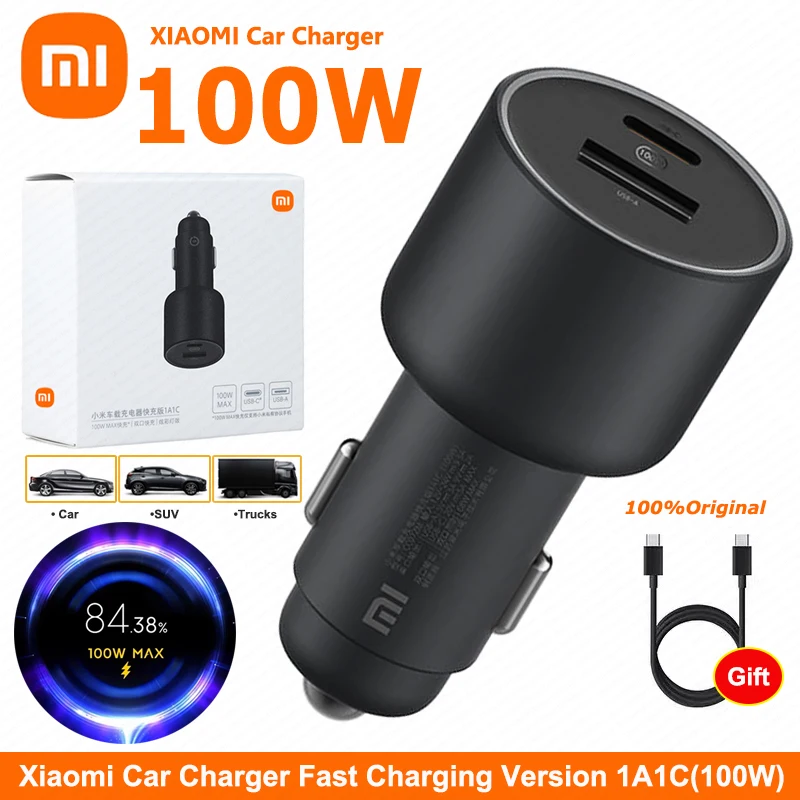 Xiaomi-Charger-Original-120W-100W-67W-Car-Charger-Turbo-Fast-Charging ...