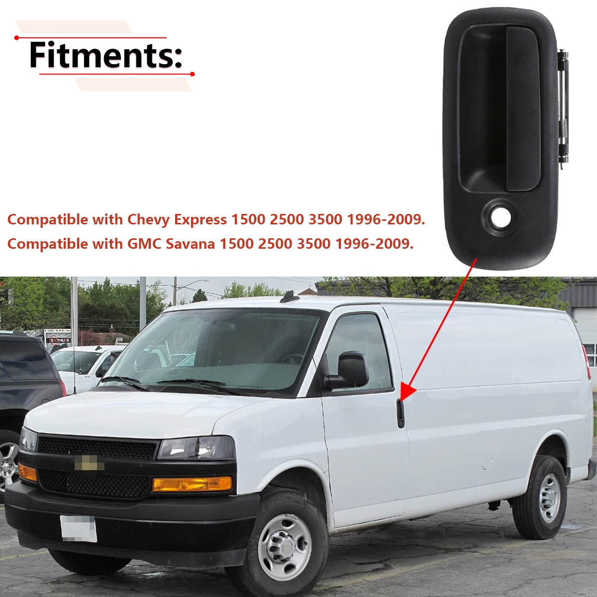 Car-Exterior-Door-Handle-Front-Left-or-Rear-Right-Side-For-Chevy ...