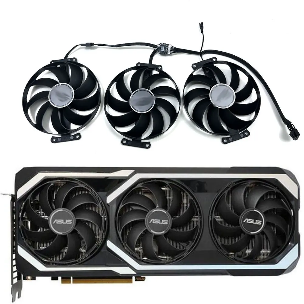 1SET NEW CF9010U12D CF1010U12S ATS RTX 3060 TI、RTX 3070 GPU FAN，For ...