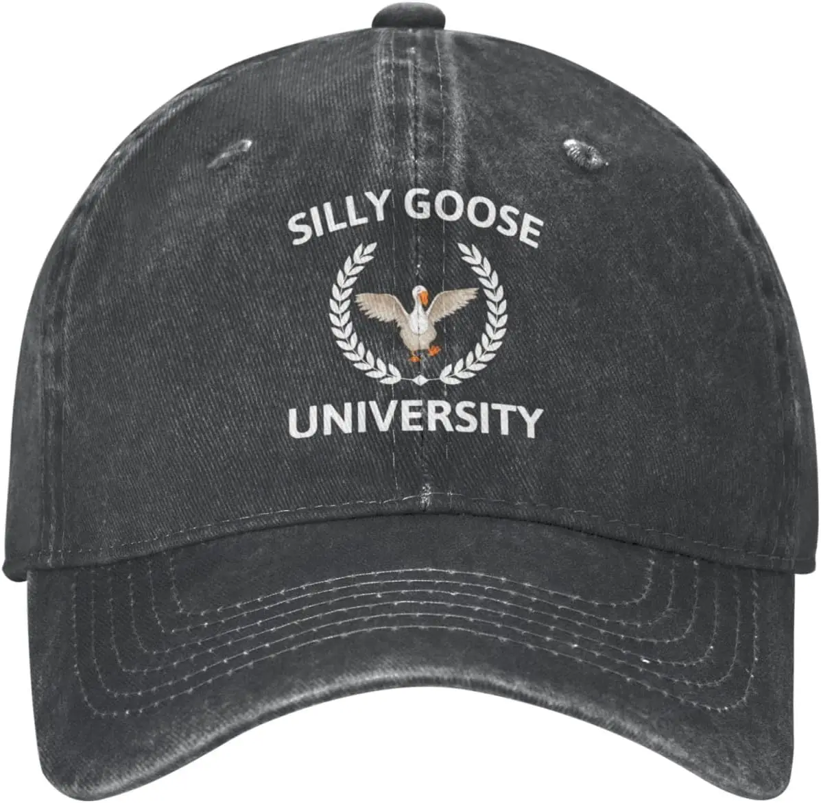 Silly-Goose-Hat-Silly-Goose-University-Hat-for-Men-Baseball-Hat-Graphic ...