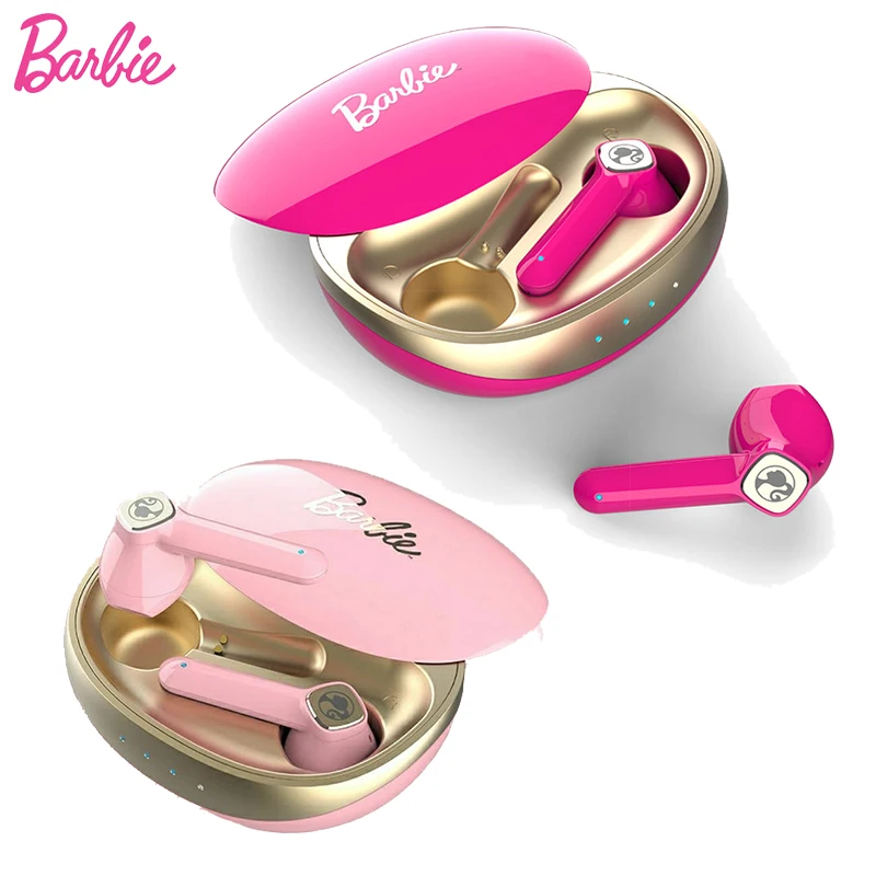 Original-Barbie-Cl-ssico-Rosa-Headset-udio-Sem-Fio-Bluetooth-Mini-Fone ...