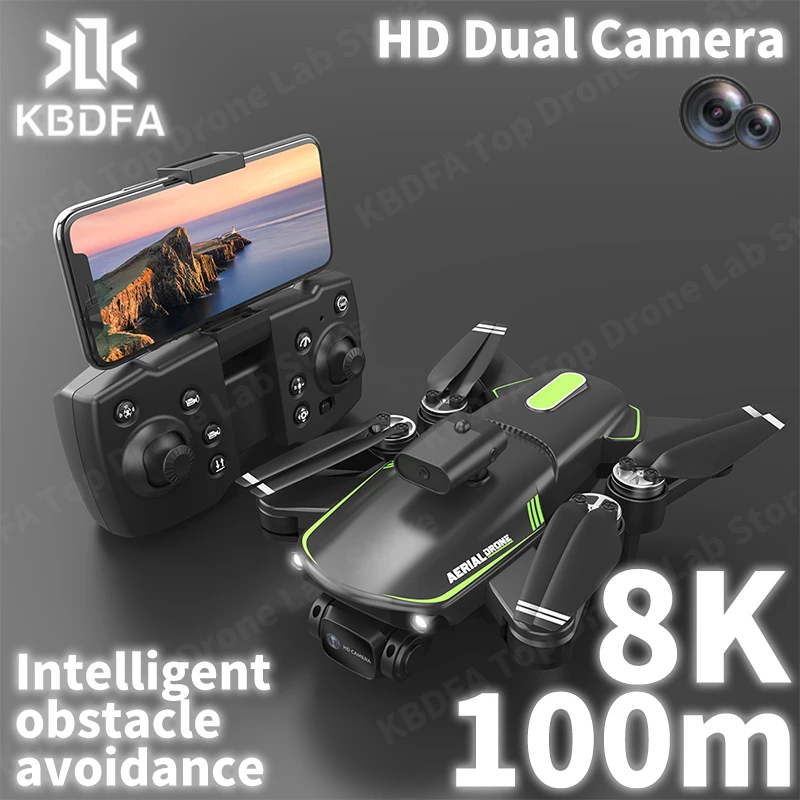 KOHR-F166-8K-Professional-Drone-4K-HD-Dual-Camera-Four-Sided-Obstacle ...