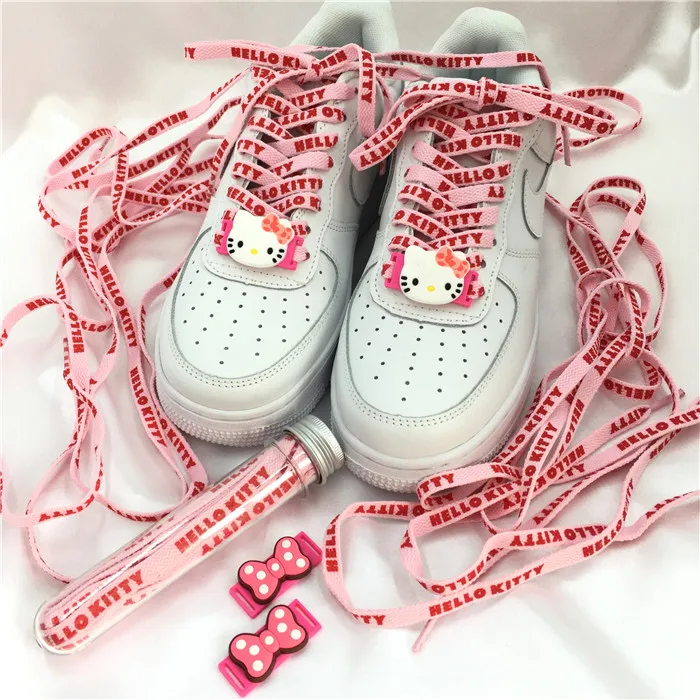 120Cm /140Cm/160Cm Kawaii Hellokitty Shoelaces Anime Shoe Buckle ...