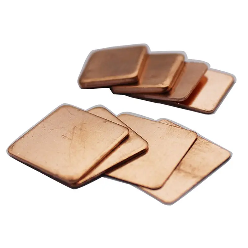 15x15mm-20x20mm-Copper-Shim-Sheet-Plate-Heatsink-Thermal-Pad-Laptops ...