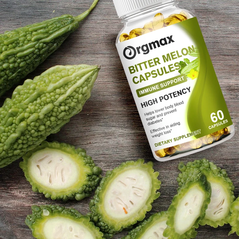 Orgmax Bitter Melon Capsules Blood Sugar Balance Prevent Diabetes ...