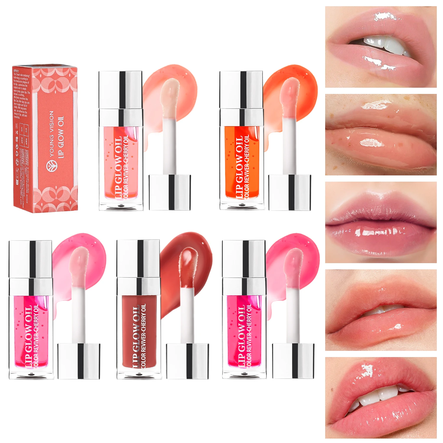 Lip-Color-Moisturizing-Glass-Mirror-Transparent-Lip-Honey-Lip ...