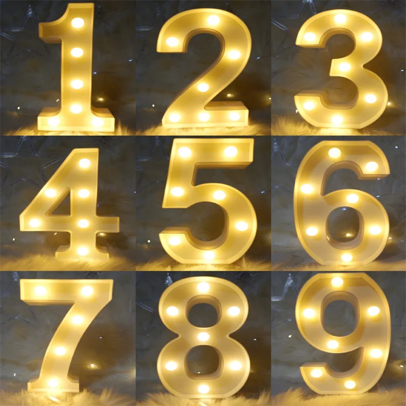 Alphabet-Letter-LED-Lights-Luminous-Number-Lamp-for-Bedroom-Birthday ...