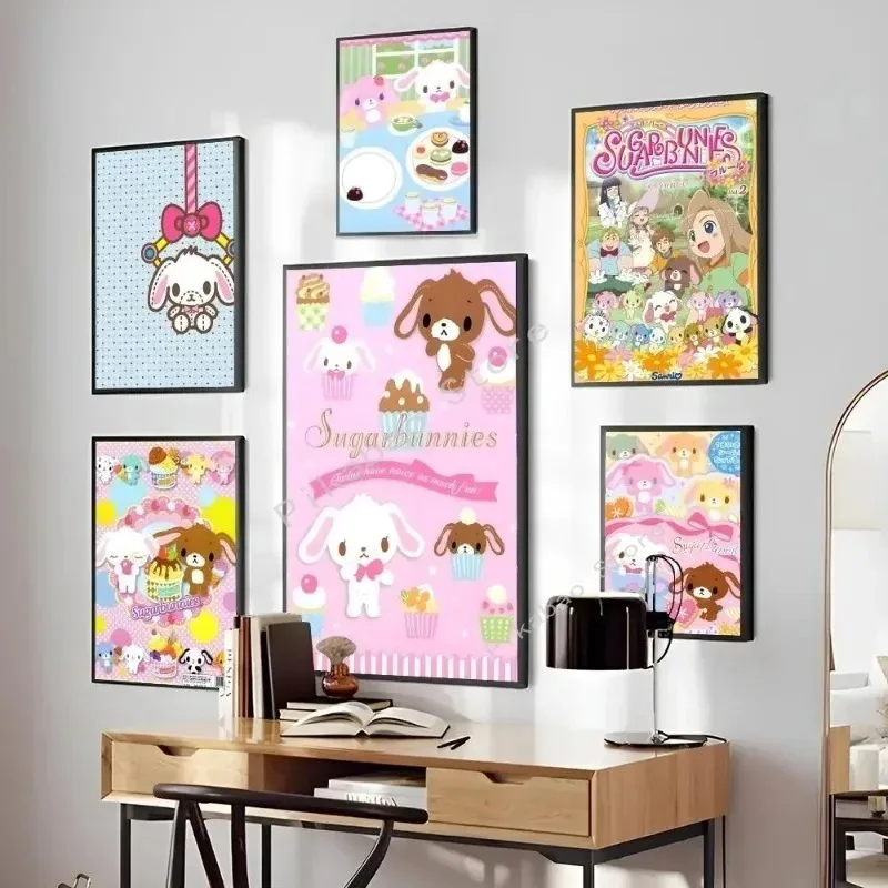 MINISO-1pcs-Sugarbunnies-Anime-Sanrio-Kawaii-Poster-HD-Posters-Home ...