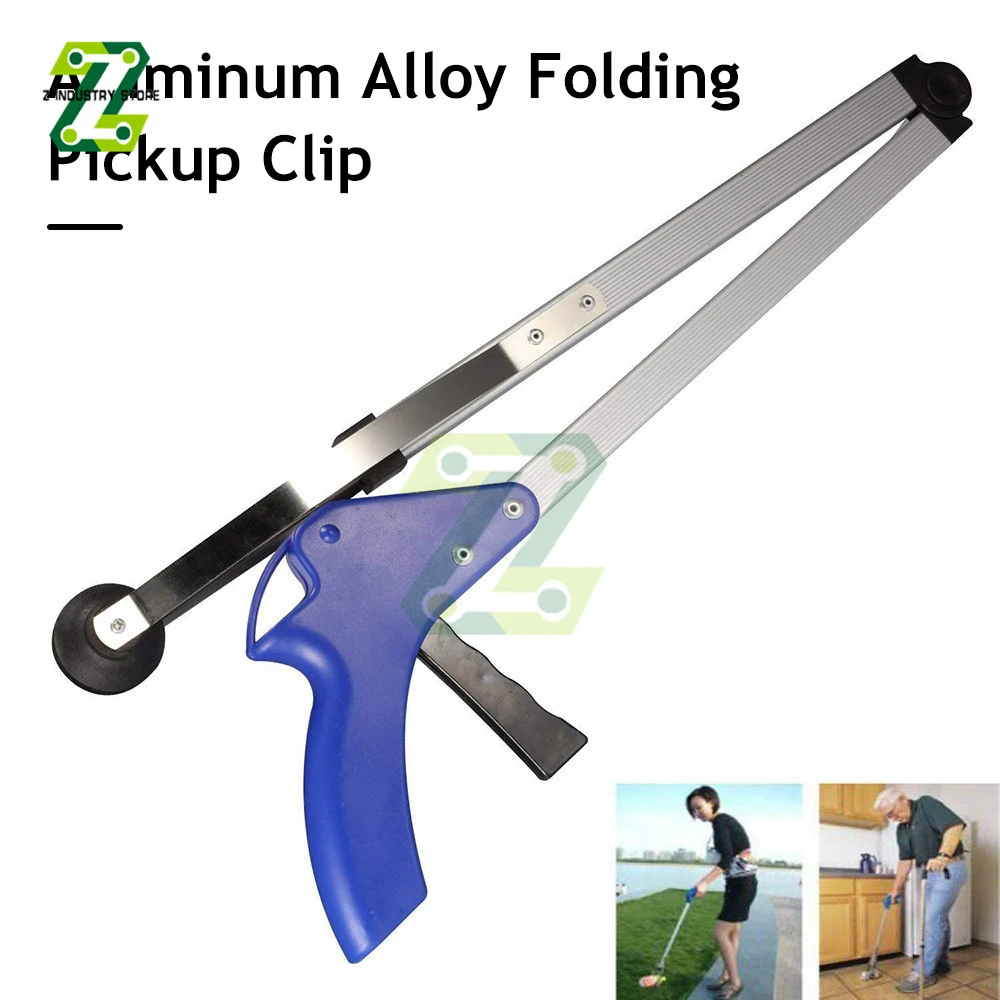 Garbage Trash Clip Clamp Tongs | Extension Reacher Grabber | Long Tongs ...