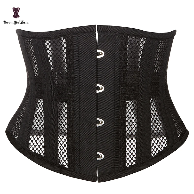 Front-4-Busk-Closure-Korset-Women-Hourglass-24-Spiral-Steel-Bone ...